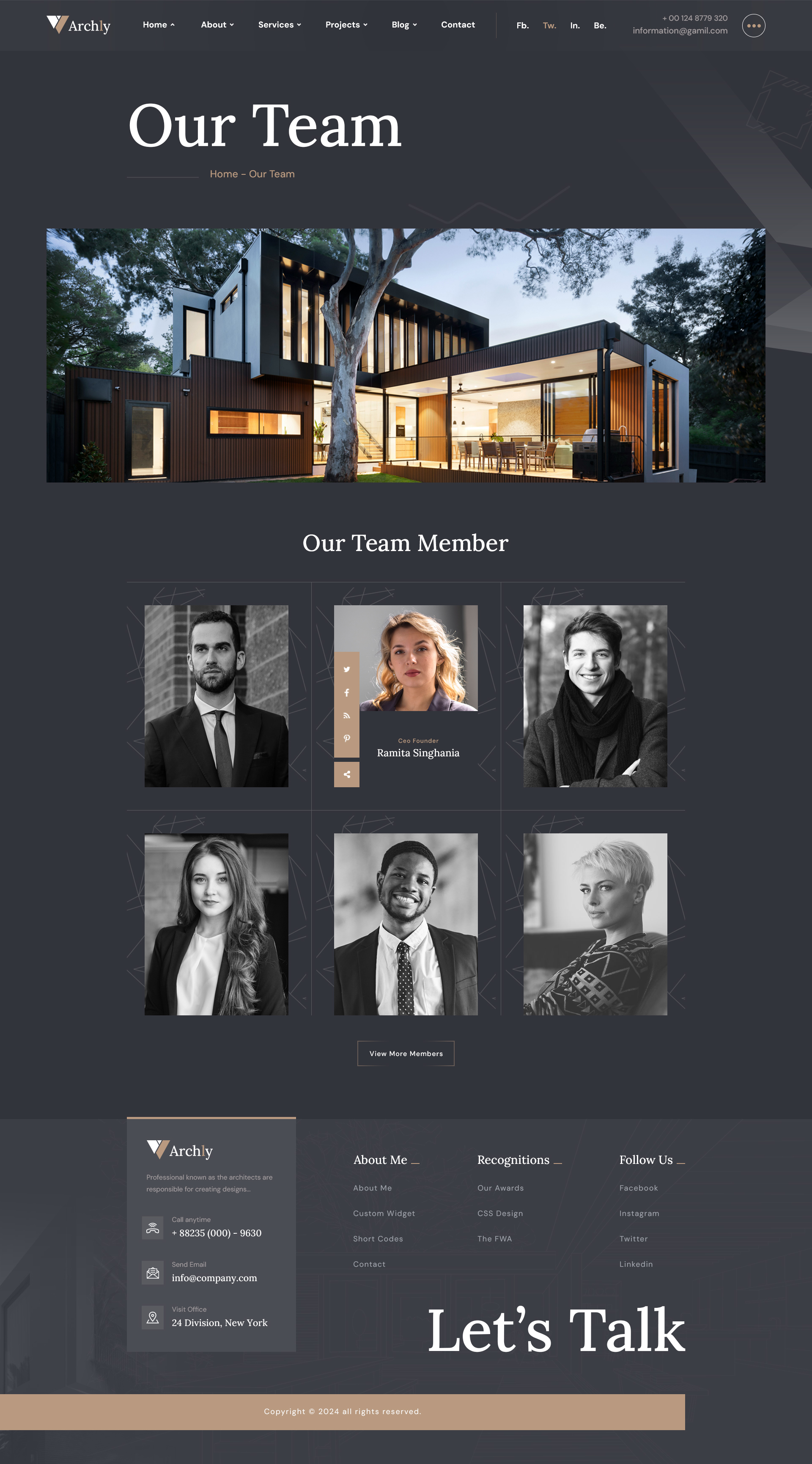 Archly - Architecture XD Template by Theme-Junction | ThemeForest